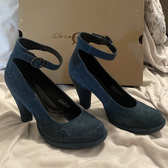 Sundance | Shoes | Born Crown Teal Suede Heel | Poshmark